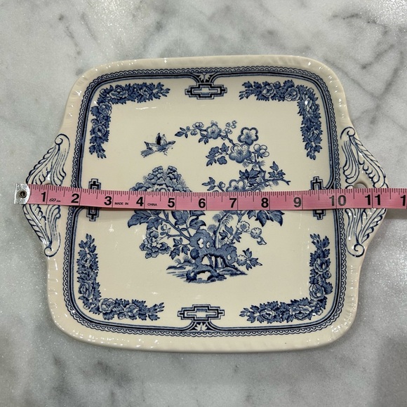Mason | Dining | Masons Ironstone Blue And White Manchu Tray | Poshmark
